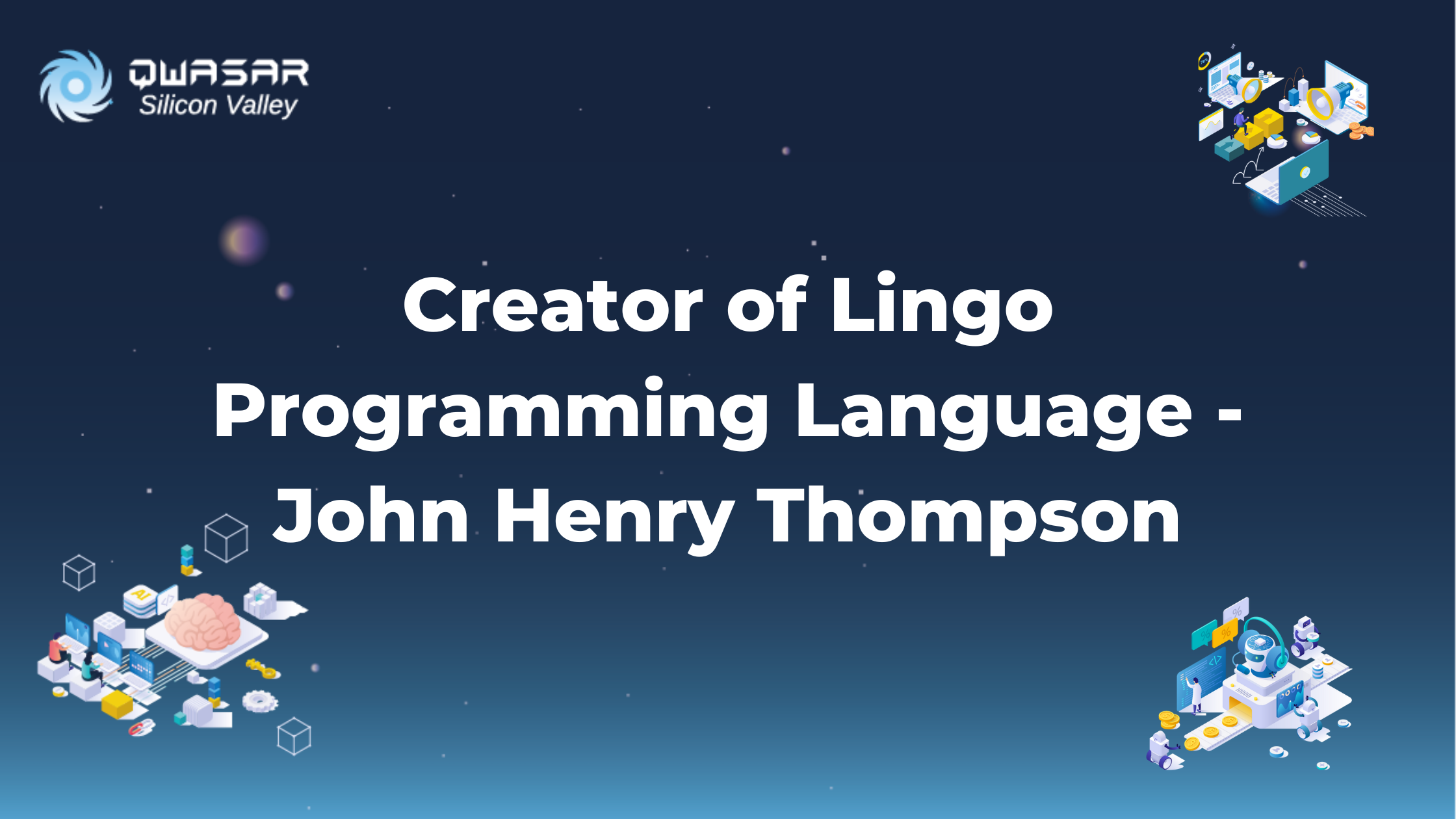 Meet John Henry Thompson, Creator of the Lingo Programming Language